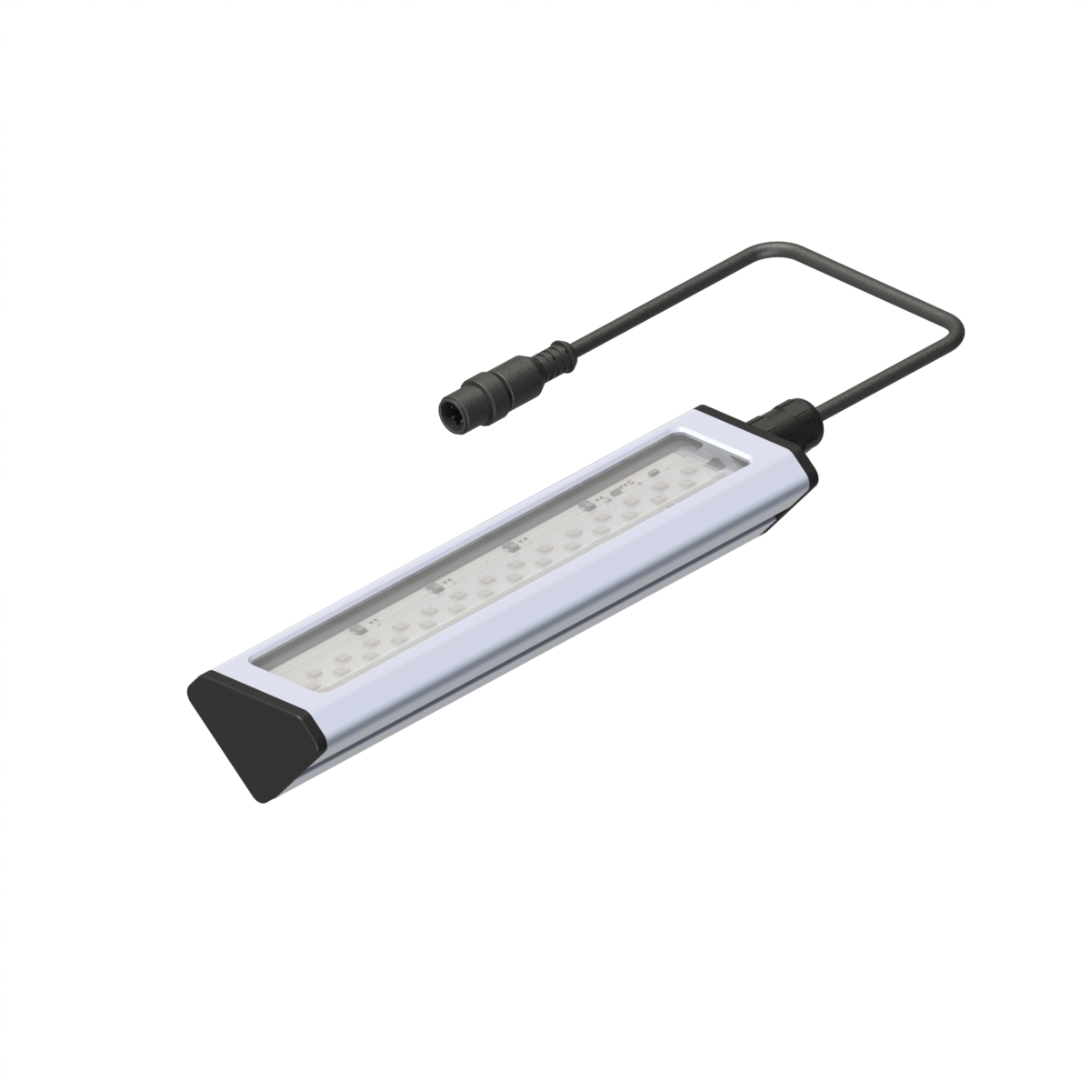 Machine lights for corner mounting Series ML-x-45 Schrempp electronic GmbH