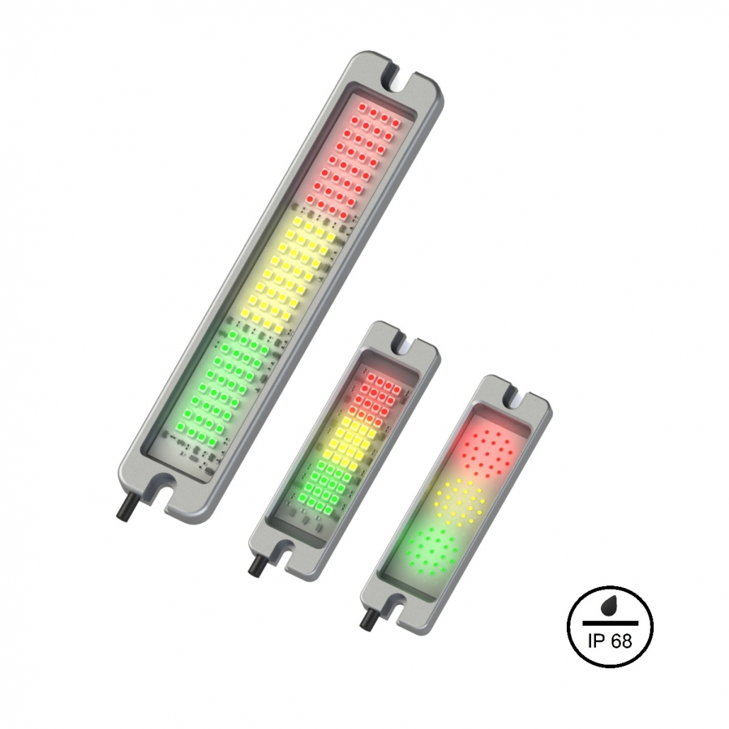 Signal lights red-yellow-green IP68 protection class, outdoor ...